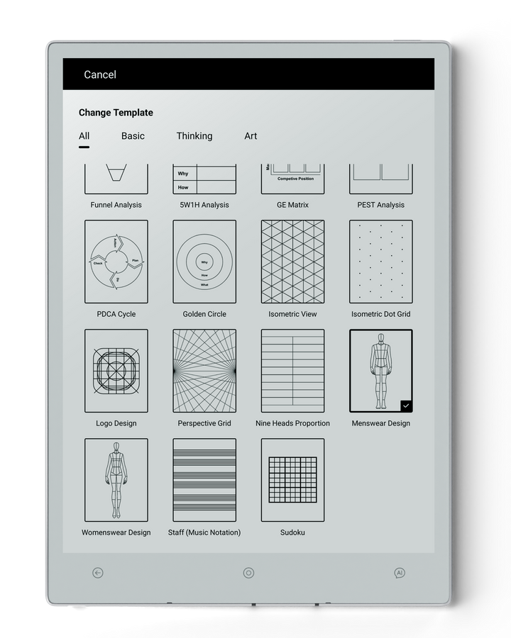 Viwoods AiPaper: 10.65" E Paper Tablet for Smart Note-Taking