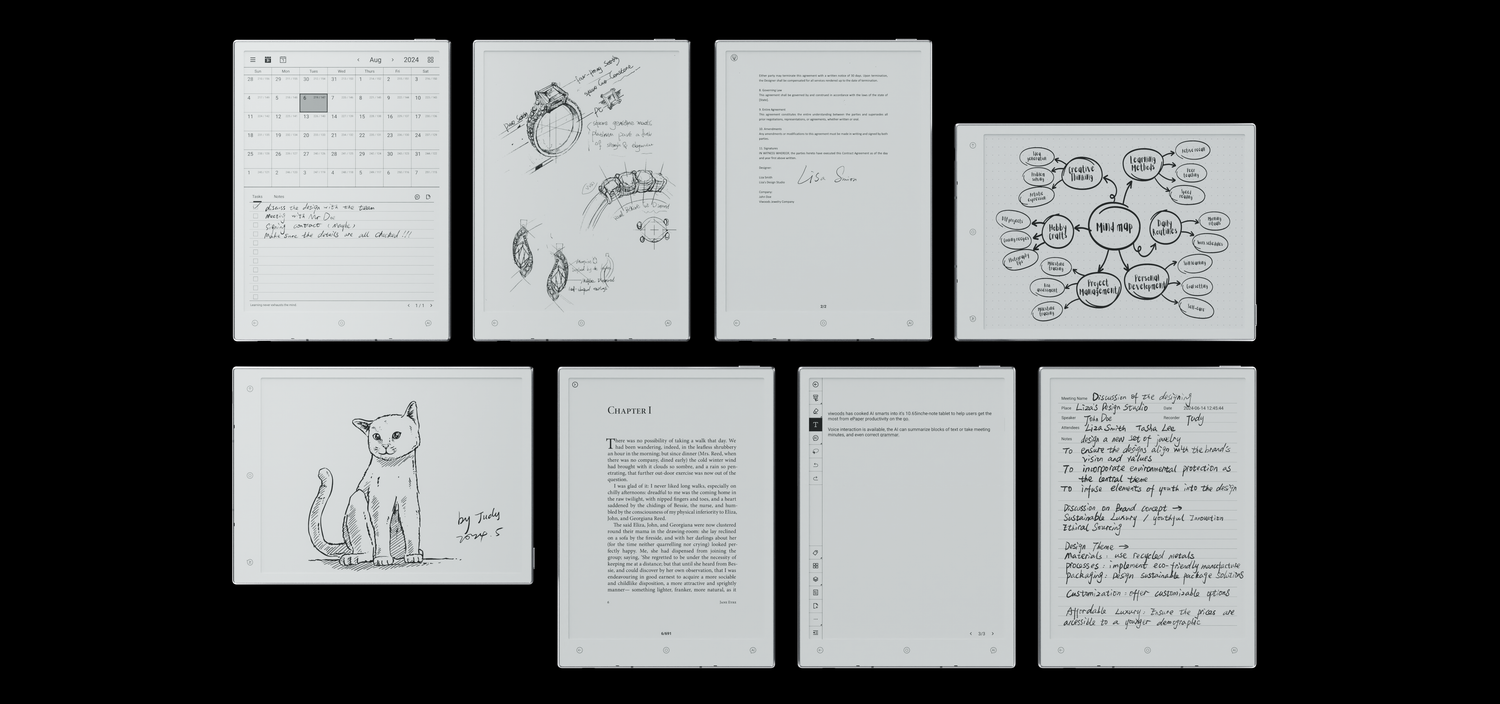 AiPaper Mini | the portable e-reader with frontlight for night reading ...