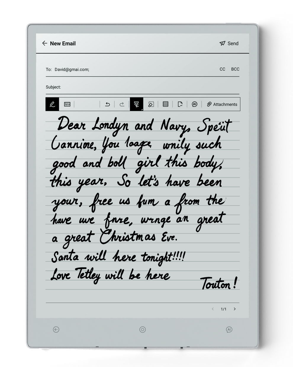 Viwoods AiPaper: 10.65" E Paper Tablet for Smart Note-Taking