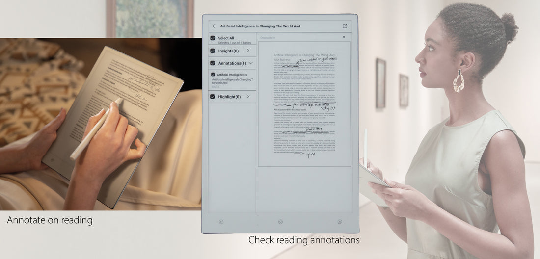 Viwoods | E-ink tablet with smart AI tach for better read and write ...