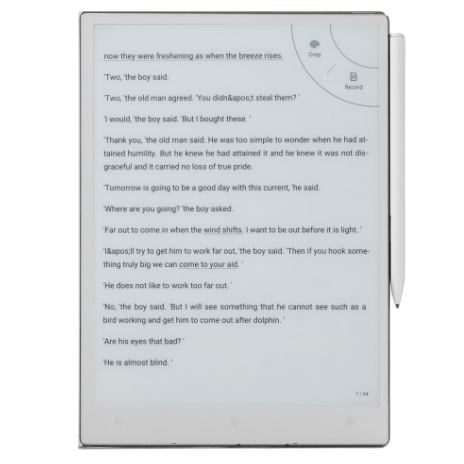 Viwoods | E-ink tablet with smart AI tach for better read and write